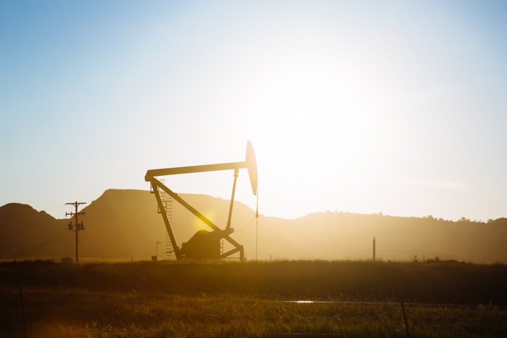 Sunset Oil Well | Exclusive Commercial Photographer - Eau Claire, Wisconsin
